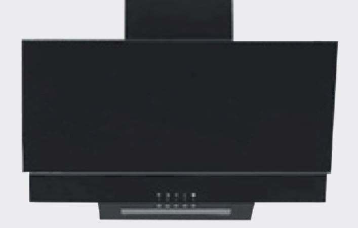 Campana extractora de montaje a pared TXVK60 Negro 60cm