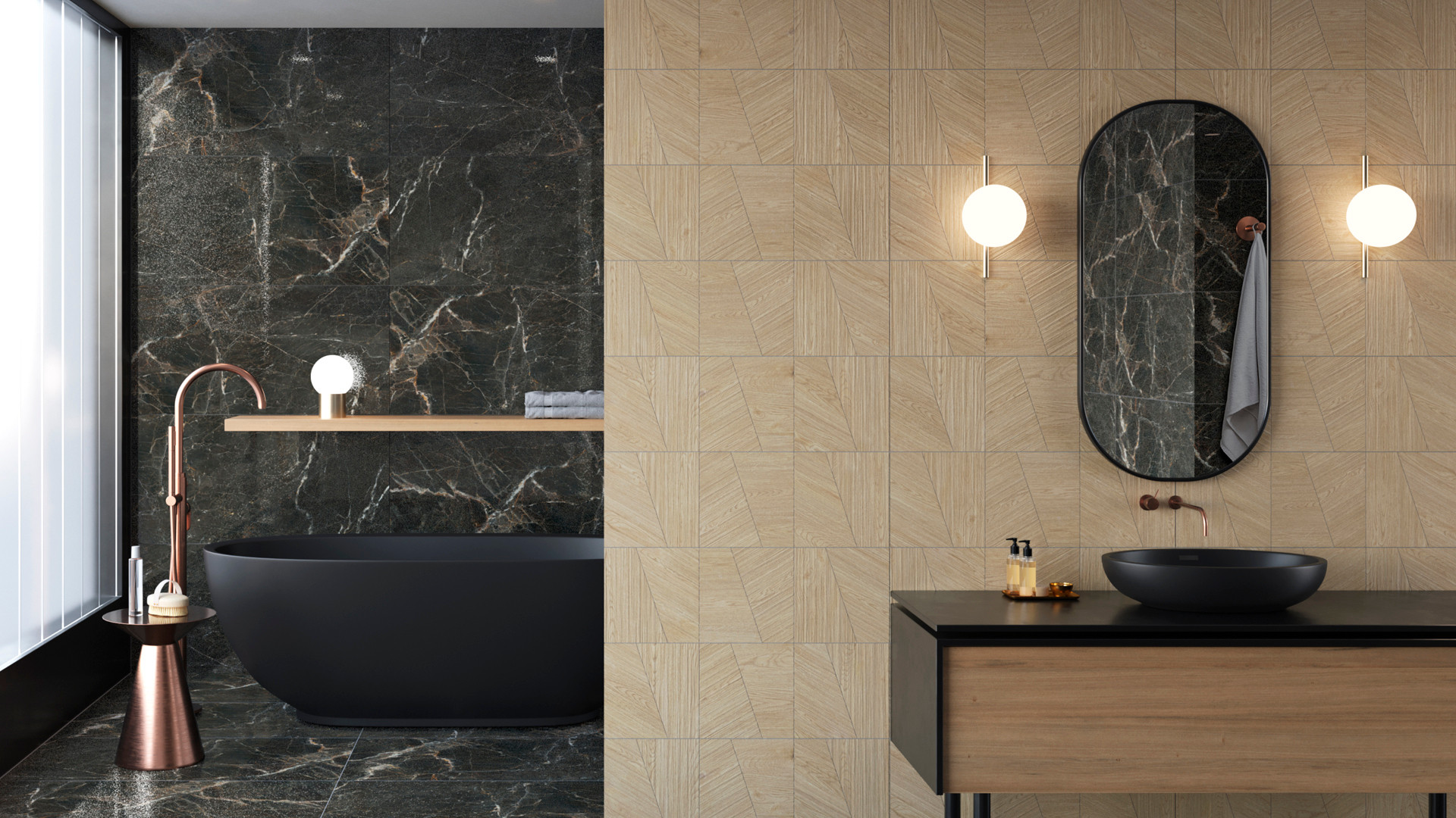 Revestimiento tipo madera Legno R90 Trail Faggio 30x90cm